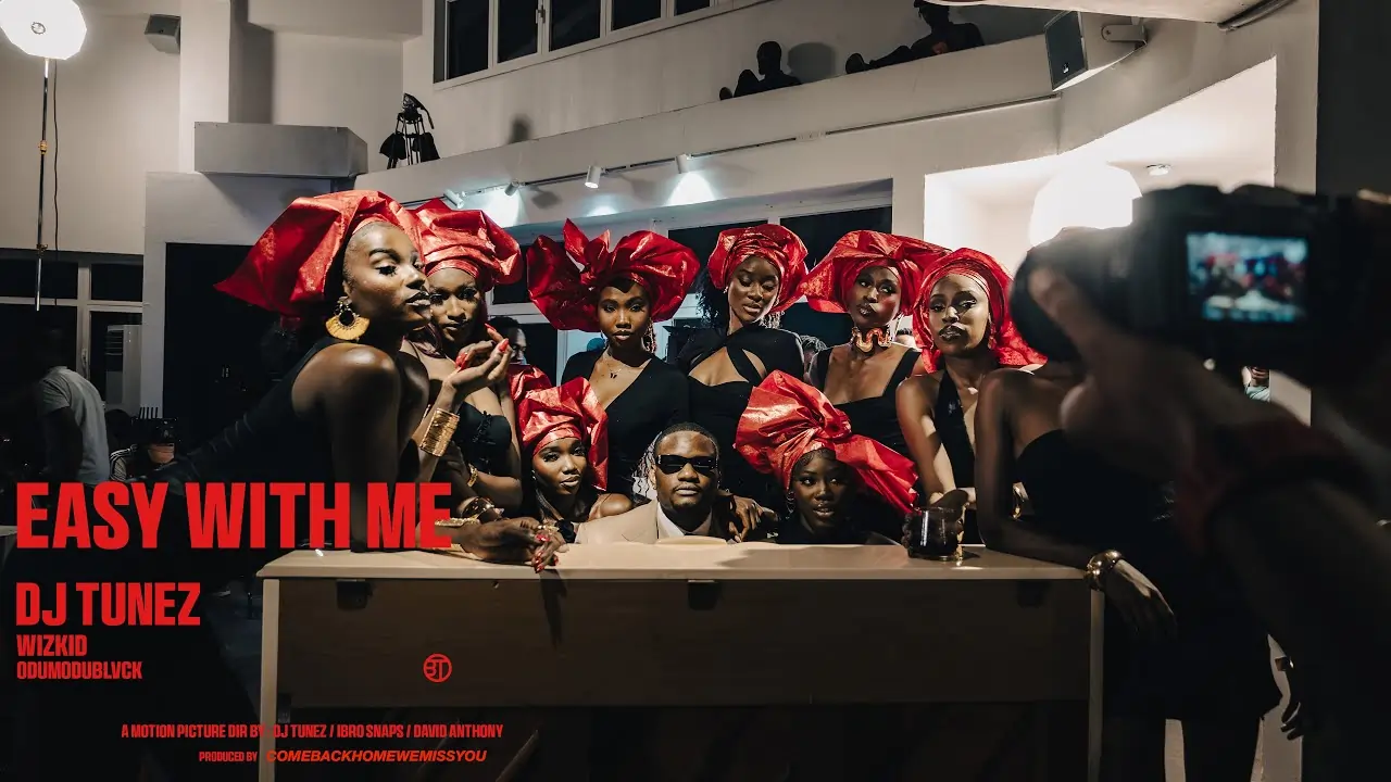 DJ Tunez, Wizkid, Odumodublvck - Easy With Me (Official Video) - Beatz ...