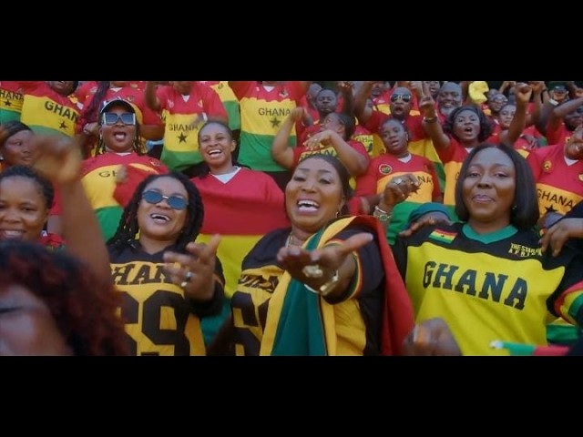 Grace Ashly - Black Stars Cheer Song 🇬🇭 (Official Video) - Ghana ...